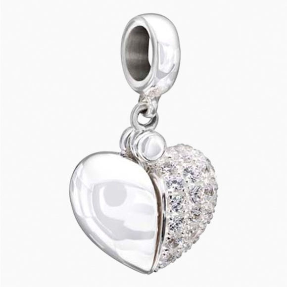 Chamilia | Jewelry | Chamilia Secret Message Heart Charm | Poshmark